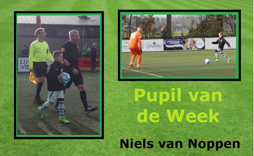 Niels van Noppen was Pupil van de Week bij VVZ'49 - VOP ...
