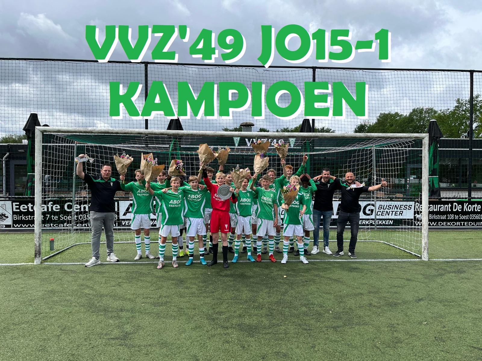 VVZ'49 JO15-1 overtuigend kampioen in de hoofdklasse | Sportvereniging ...